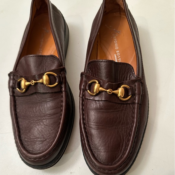 Antonio Bossi | Shoes | Antonio Bossi Womens Vintage Brown Leather ...